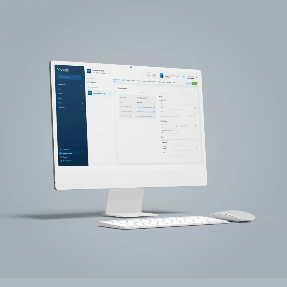 Event Management Platform for Exhibitions & Trade Shows